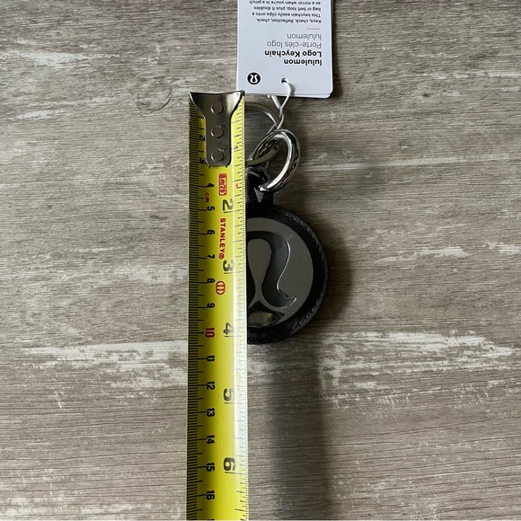 lululemon athletica | Accessories | Lululemon Logo Bag Charm Keychain ...